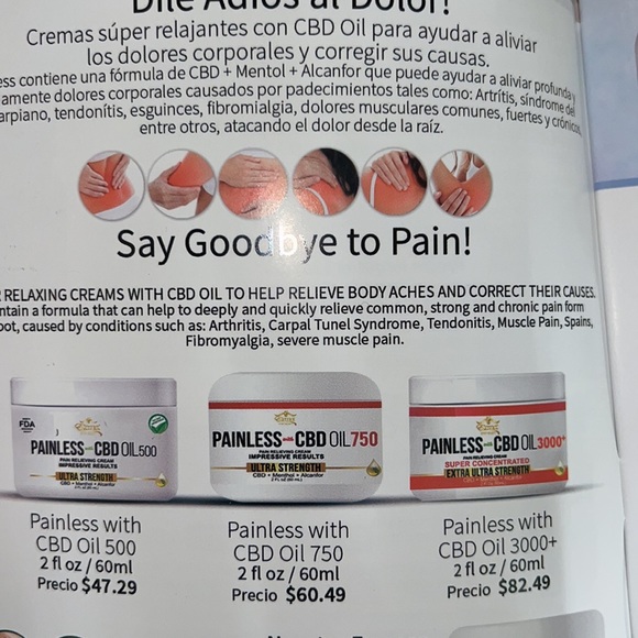 Eternal Spirit Beauty | Other | Sample Painless Creams Ultra Strength ...